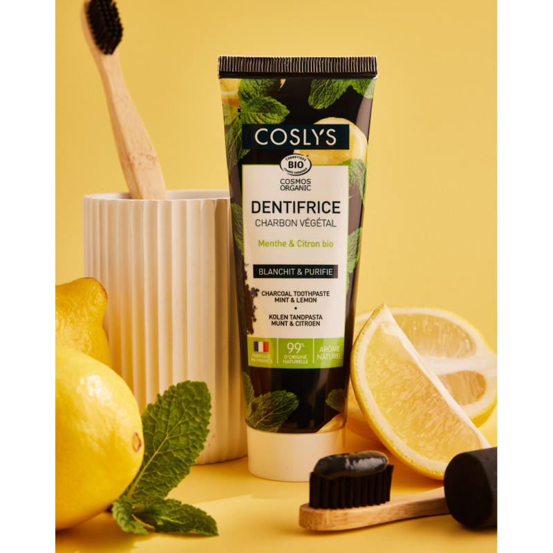 Coal toothpaste | Coslys toothpaste