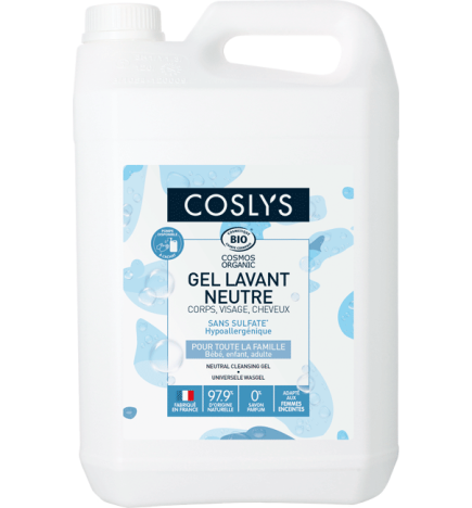 Gel lavant neutre 5L nouvelle formule | COSLYS